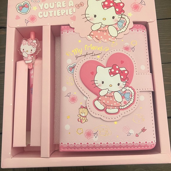 Office | Hello Kitty Journalplanner With Pen | Poshmark